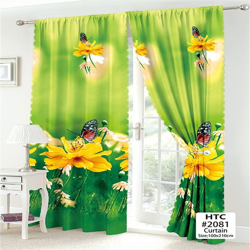98K New Design 100x210CM Curtain For Window Kurtina Door Curtain Lace ...