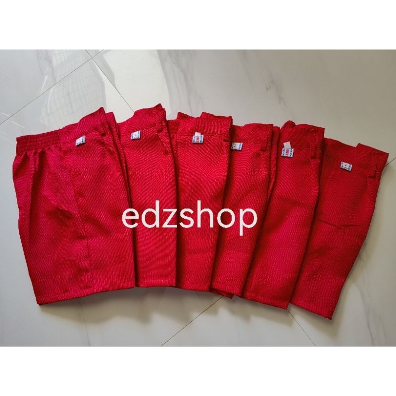 red shorts school uniform.(WHOLESALE) | Shopee Philippines