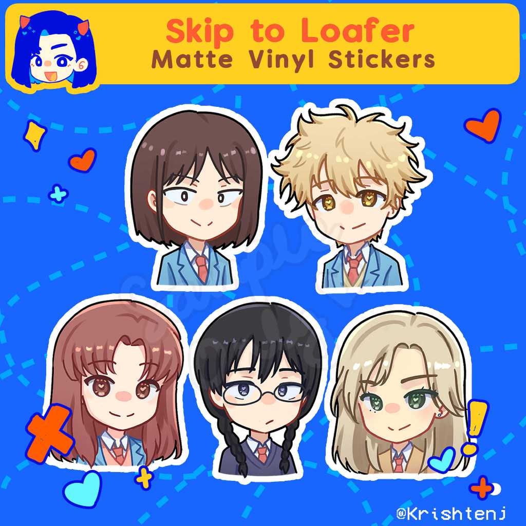 Skip to Loafer Matte Vinyl Stickers : Krishten | Shopee Philippines
