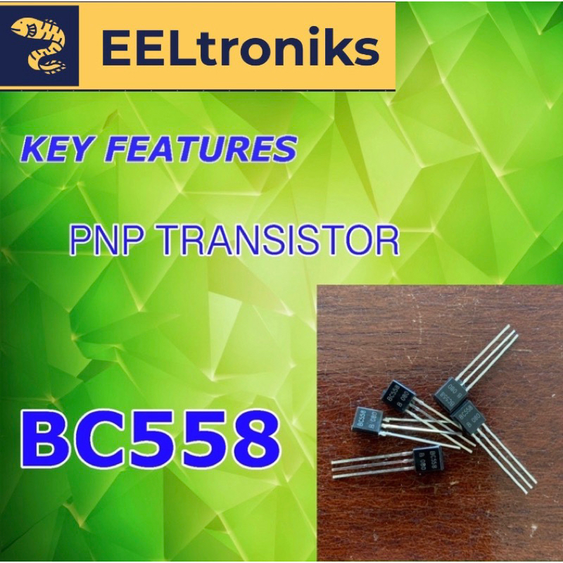 BC558 PNP TRANSISTOR 5pcs/set | Shopee Philippines
