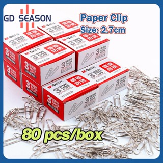 28mm 80 pcs/box Paper Clip mini small paper clip Document Organizing ...