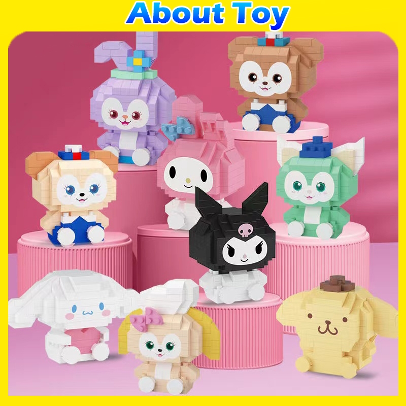 ABOUT Mini Building Blocks Assembled Small Particles Toys For Kid ...