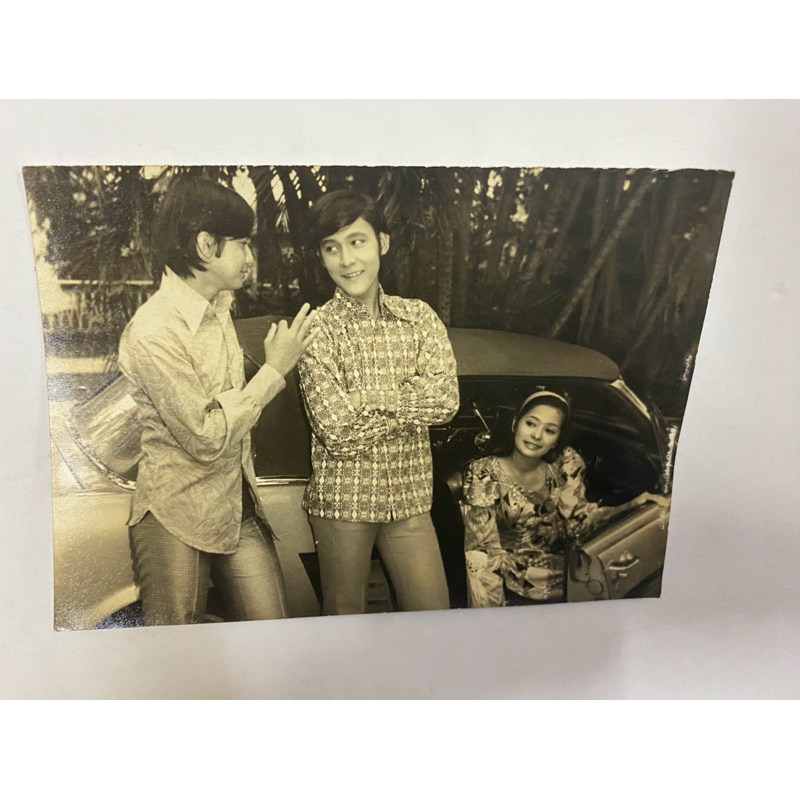 Vintage Old Photograph Of Singer Actor Tirso Cruz Iii Filipino Cinema Shopee Philippines