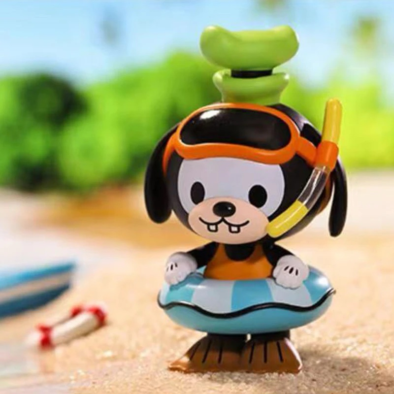 POP MART Goofy Art Toy Figure (PopMart x Disney Mickey and Friends Pool ...