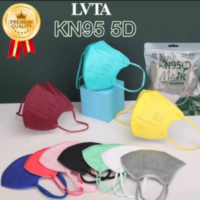 5D Kn95 Facemasks | DIsposable | 5- Ply | 10 Pcs | 1 Pack | Shopee ...