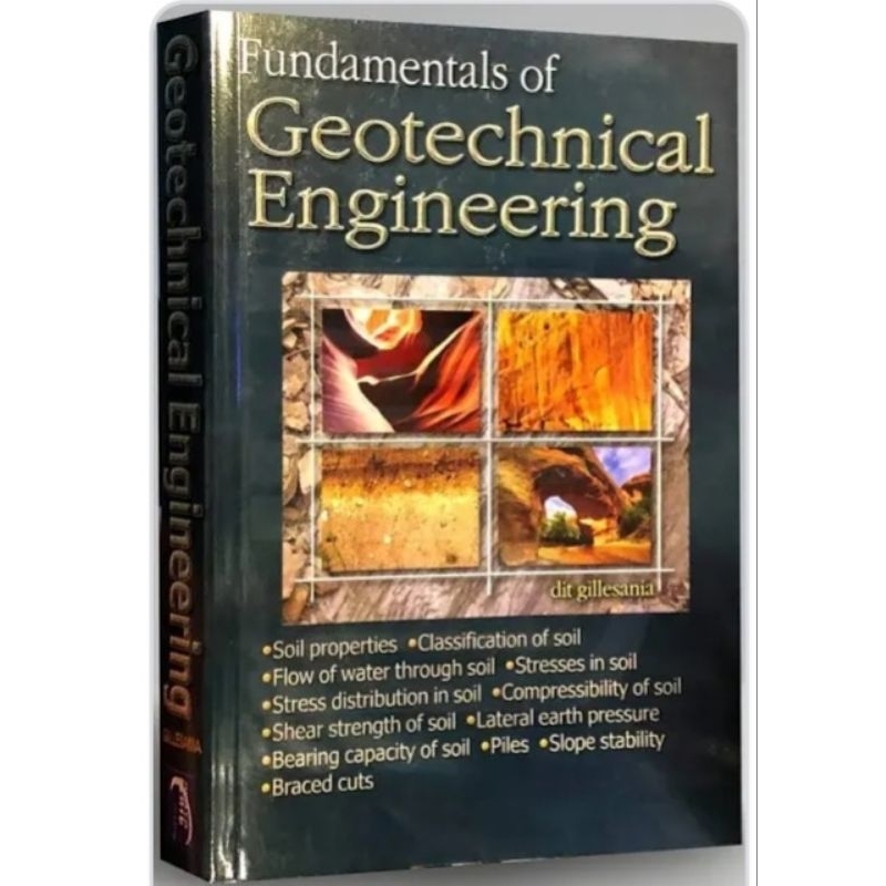 Fundamentals of Geotechnical Engineering by Gellisania | Shopee Philippines