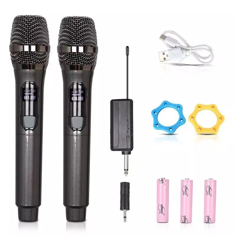 Professional Heavy Duty Dual Wireless Microphone dual wireless ...