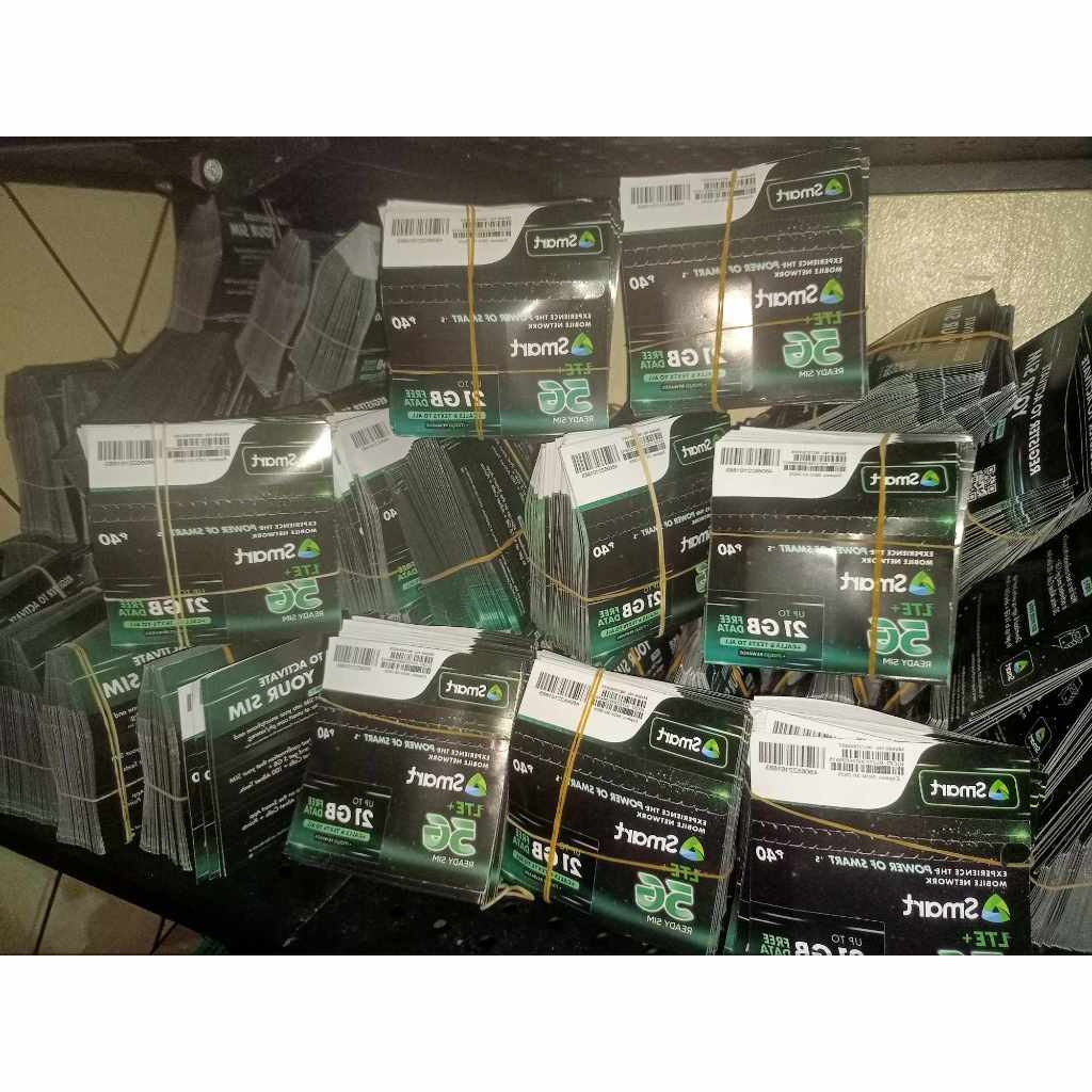 HOT SALE Smart 5G Tri-Cut Sim | Shopee Philippines
