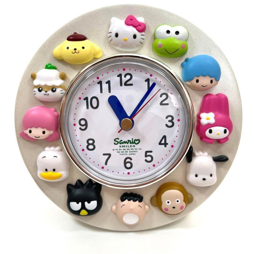 Rare Rare SANRIO Sanrio Character Table Clock Novelty Japanese Operated ...