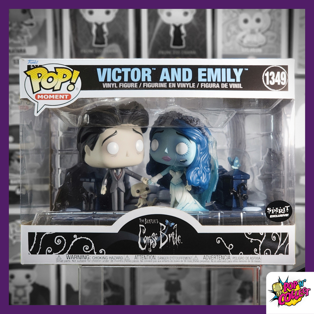 Funko Pop! Disney - Corpse Bride - Victor and Emily (Sold by Pop N ...