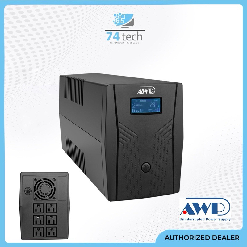 AWP Aide2000 2000VA/1200W Line Interactive UPS | Shopee Philippines
