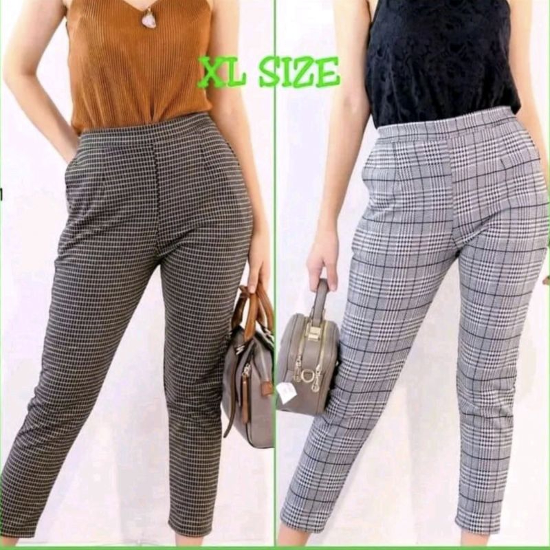 STRIPES TROUSERS PANTS FOR WOMEN CAN FIT S-M-L-XL SIZE | Shopee Philippines