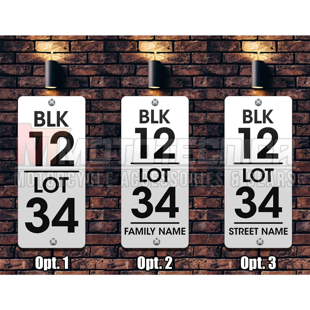 HOUSE NUMBER ACRYLIC WATERPROOF Elegant Aesthetic Gold Silver Hologram ...