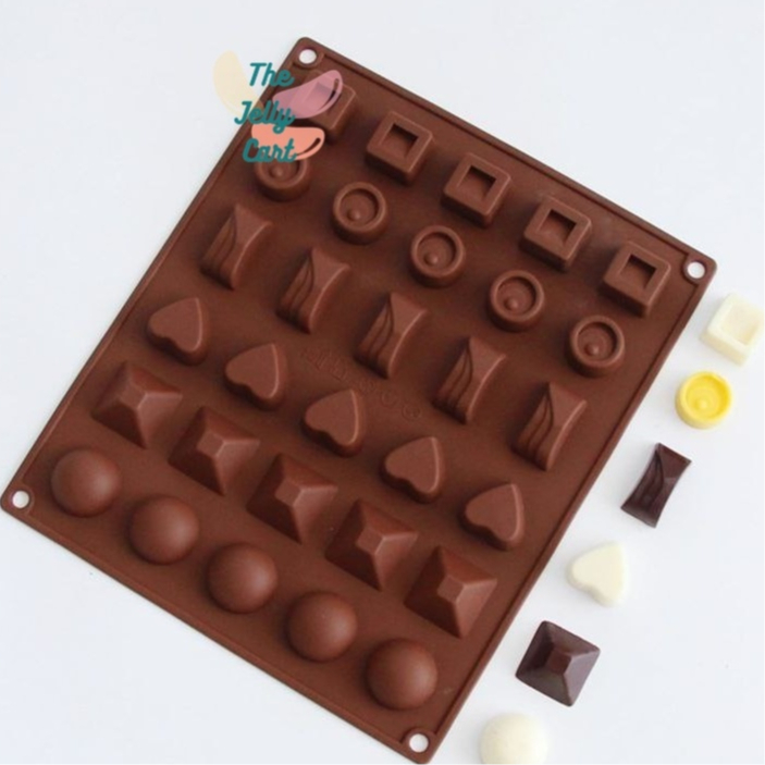 Assorted Mini Chocolate Molder DIY Sweet Candy Molding Baking Tools TJC ...