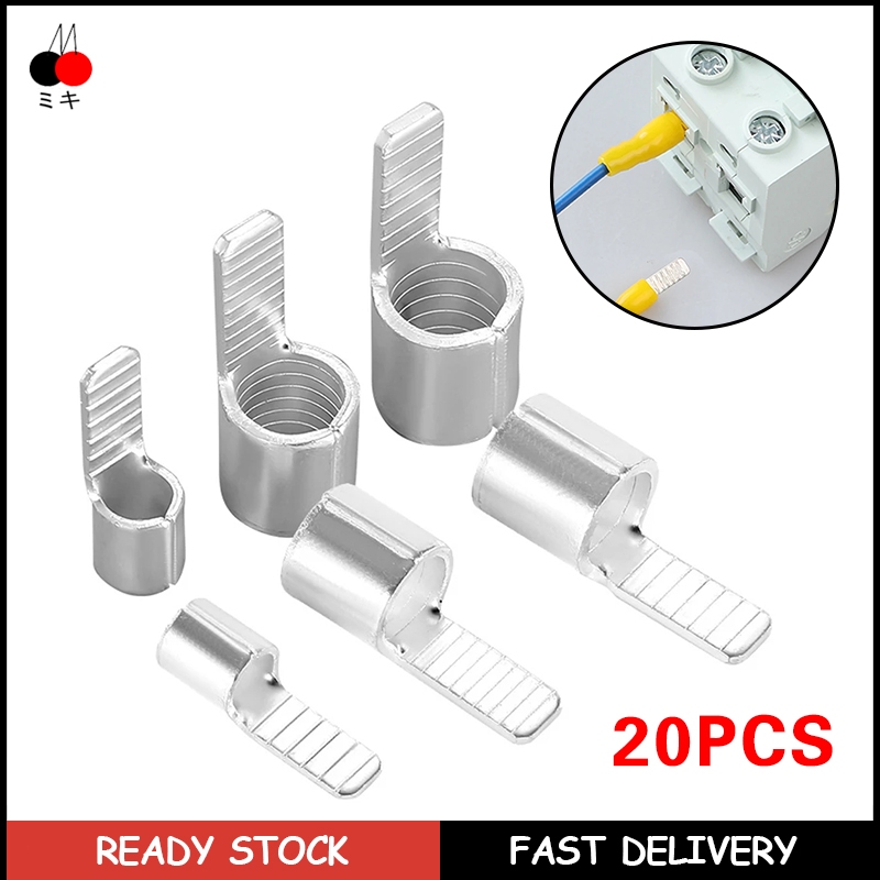 20pcs C45 Square Insert Circuit Breaker Plug Cable Wire Lug Insert ...