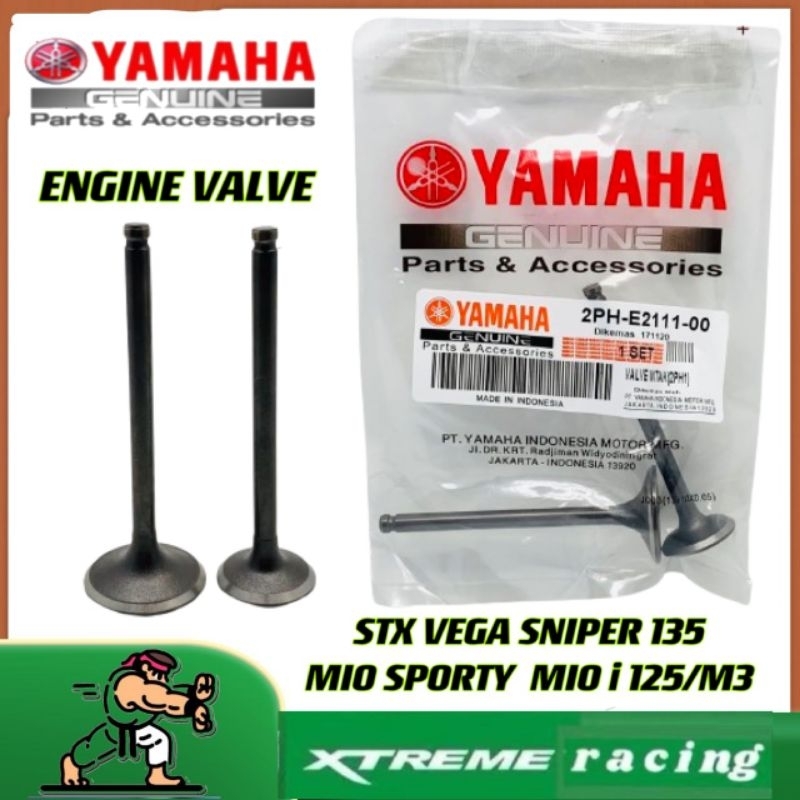 Genuine Engine Valve Set MIO/M3/Mio I 125 / Mio Soul I 125 / Mio Soul I ...