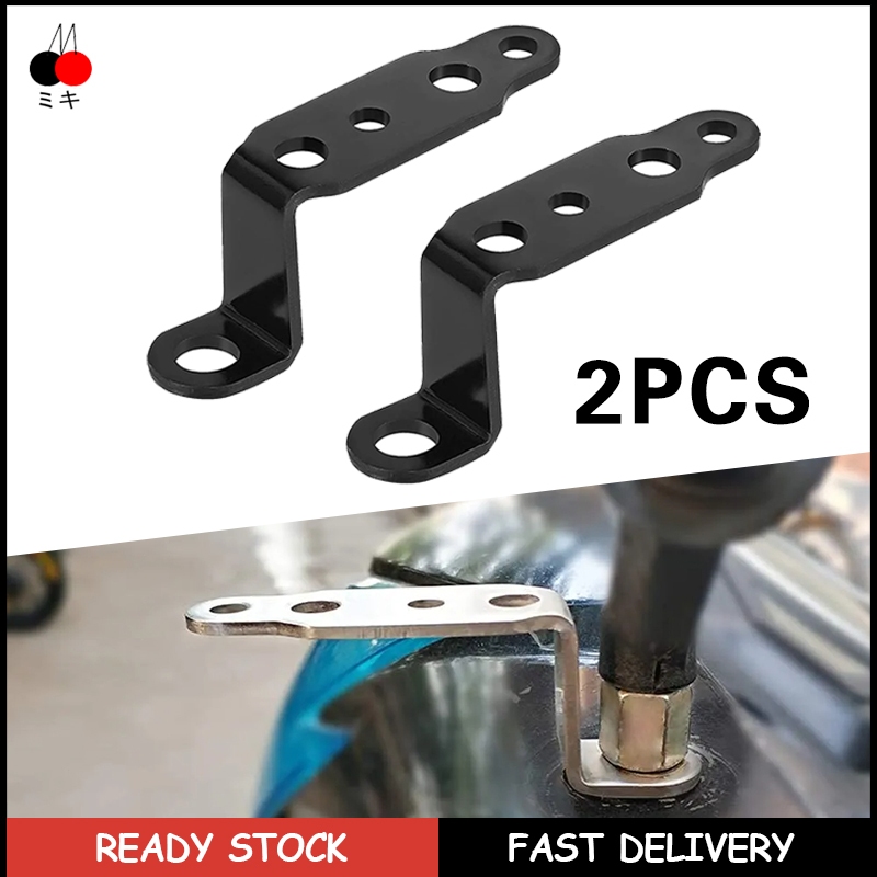 2pcs Moto Extension Bracket Motorcycle LED Headlight Bracket Rearview ...