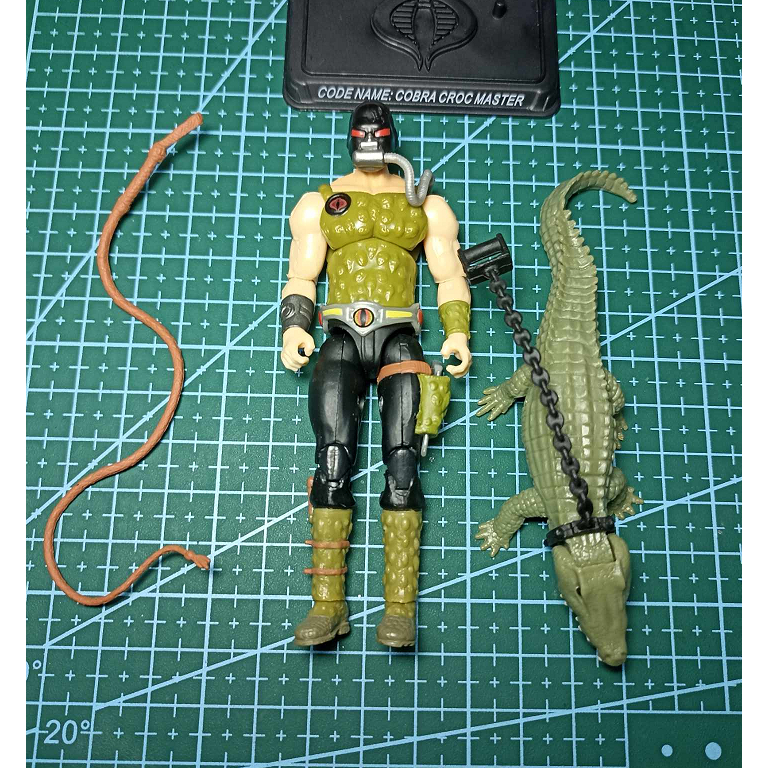 GIJOE's Cobra Croc Master Action Figure 1:18 | Shopee Philippines