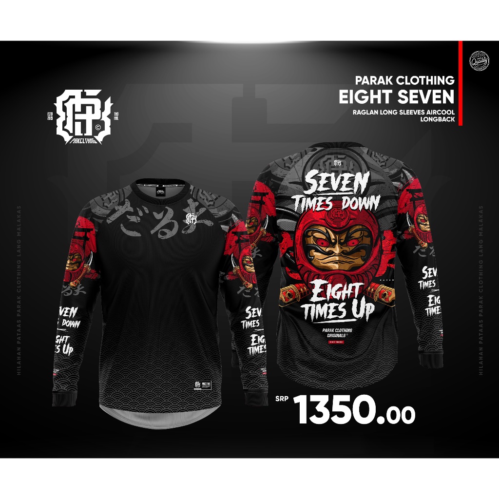 Parak Clothing Eight Seven Raglan Edition Aircool Riding Jersey ...