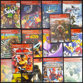 PS2 Games - PlayStation 2 Greatest Hits Original Games (NTSC U/C ...