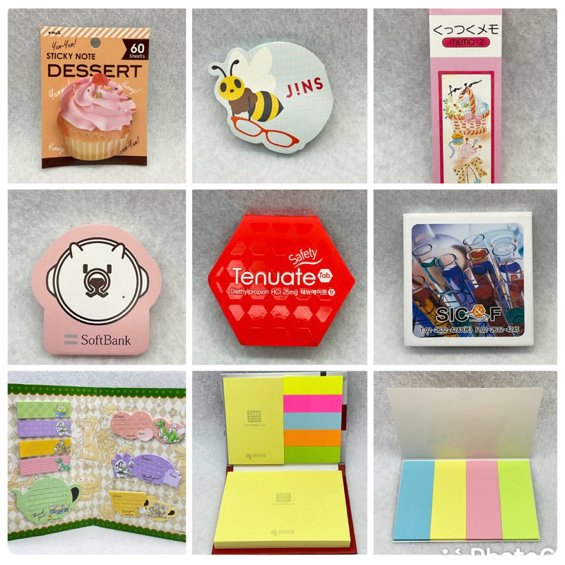 Assorted Japan/Korea Assorted Sticky Notes | Shopee Philippines
