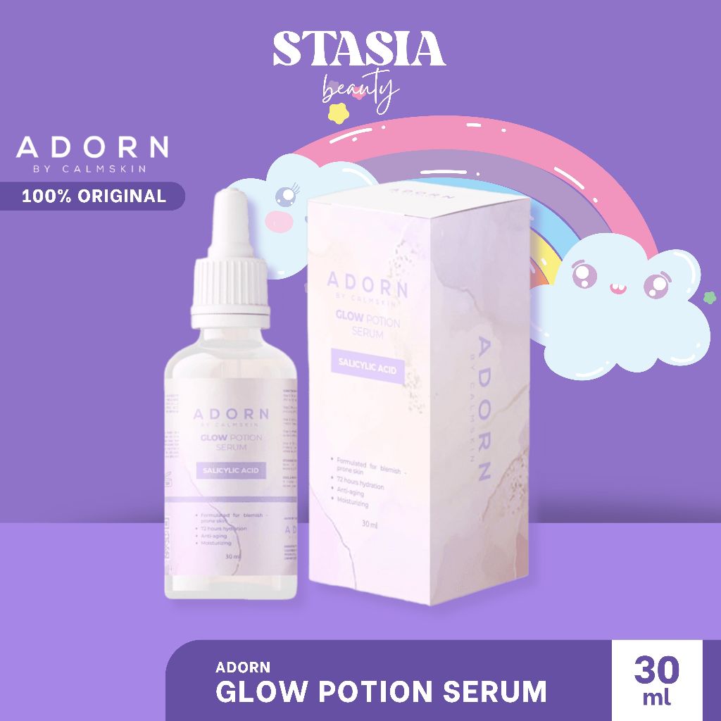 ADORN Glow Potion Serum 30ML With Salicylic Acid for Acne Marks ...