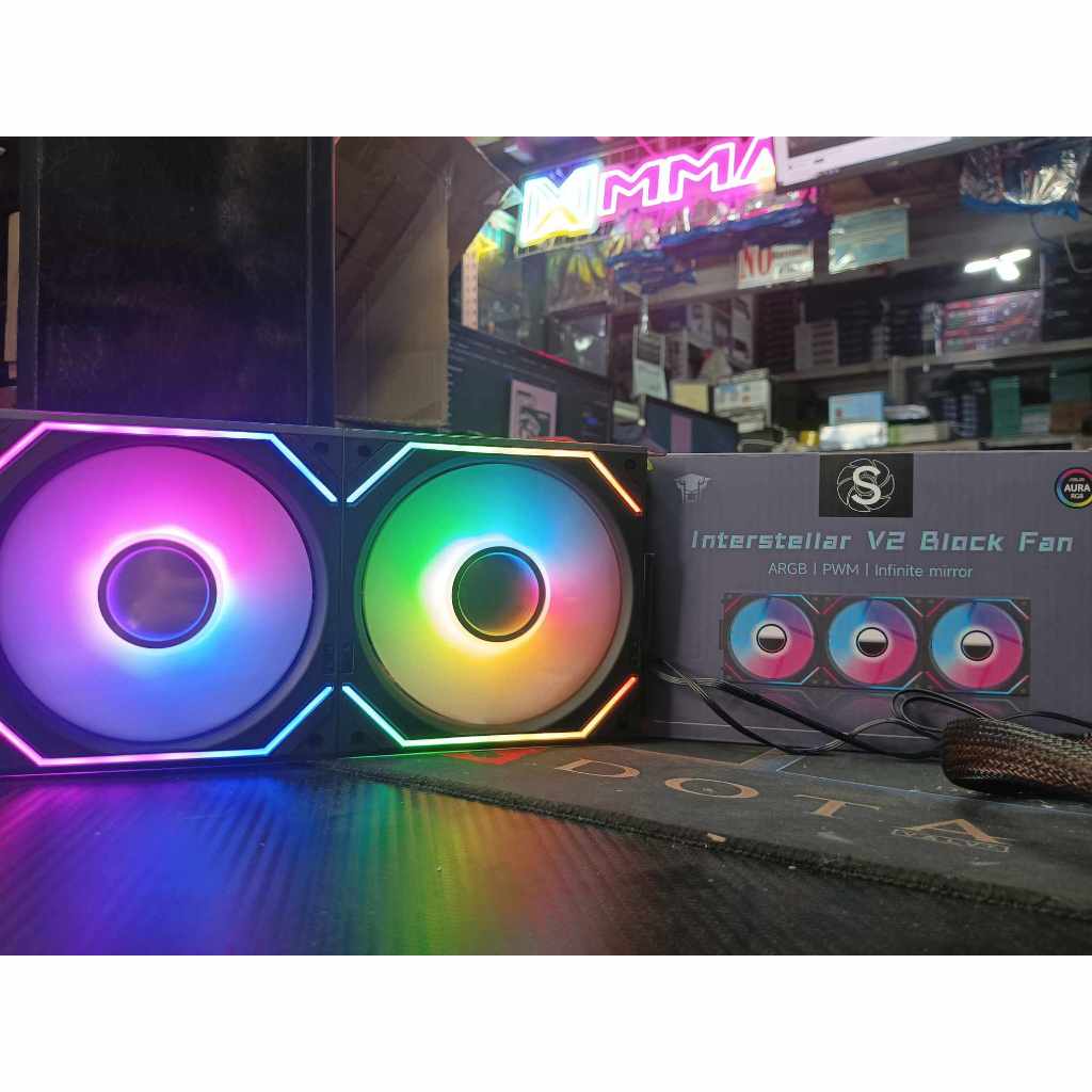 JUNGLE LEOPARD STAR BLOCK INTERSTELLAR V2 ARGB 3 IN 1 CASE FANS ...