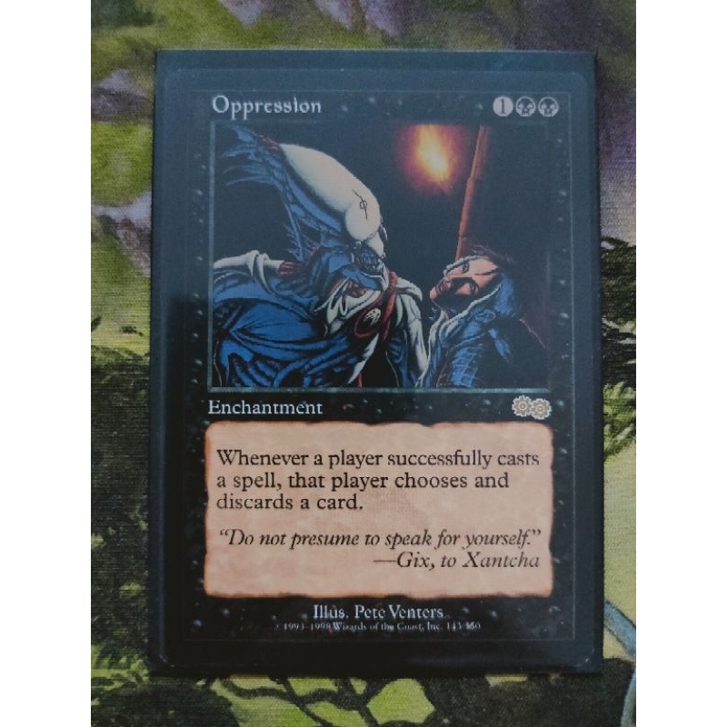 MTG - Oppression - URZA'S SAGA | Shopee Philippines