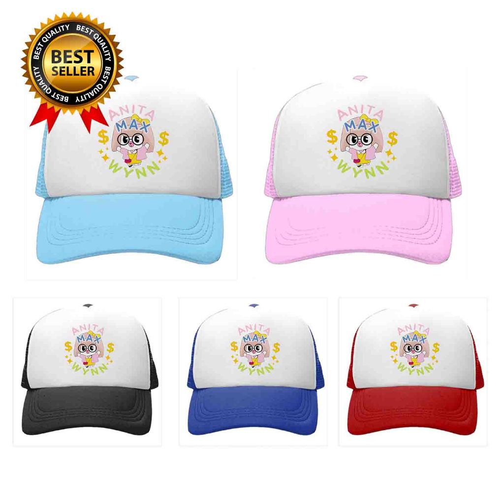 Anita Max Wynn Cap Netcap Trucker Cap With Safe Box and Stickers ...