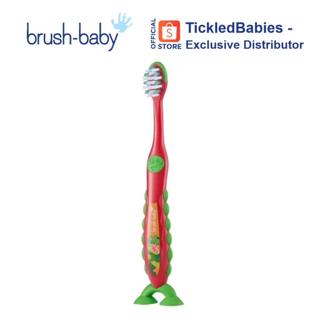Brush Baby Floss Brush Toothbrush 3 To 6 Years British Uk Brand Baby ...