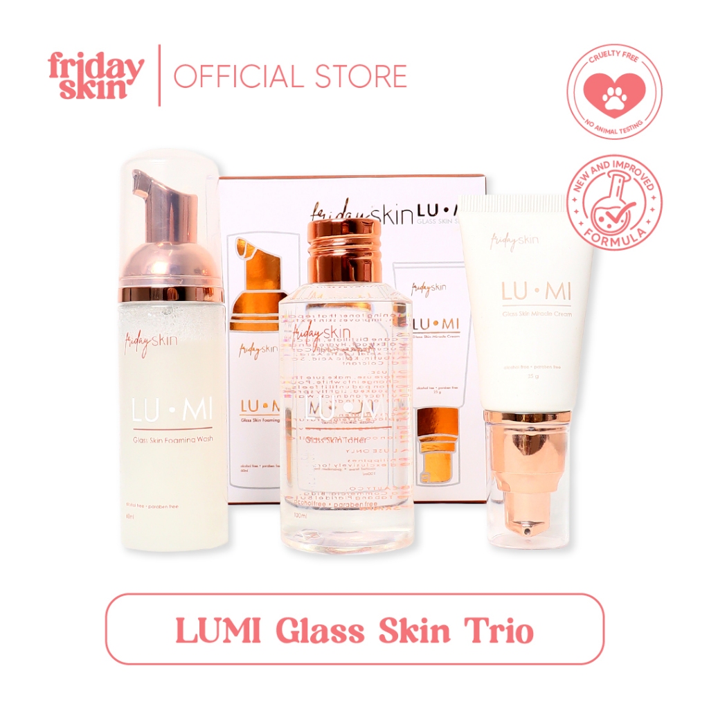 Friday Skin Lu-Mi Glass Skin Series Version 2 (Alcohol Free ...