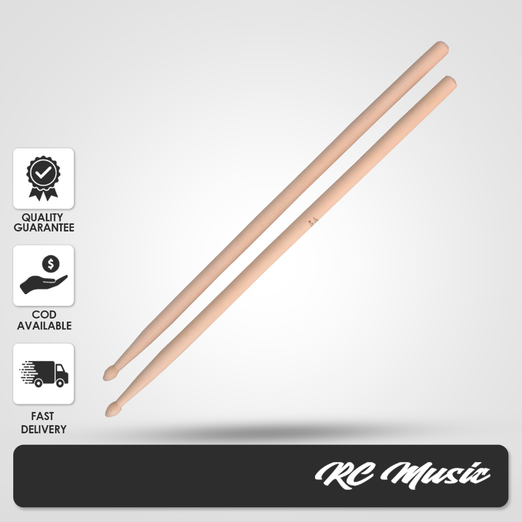 RC Music Classic 5a Maple Drumstick Music Accessories | Shopee Philippines