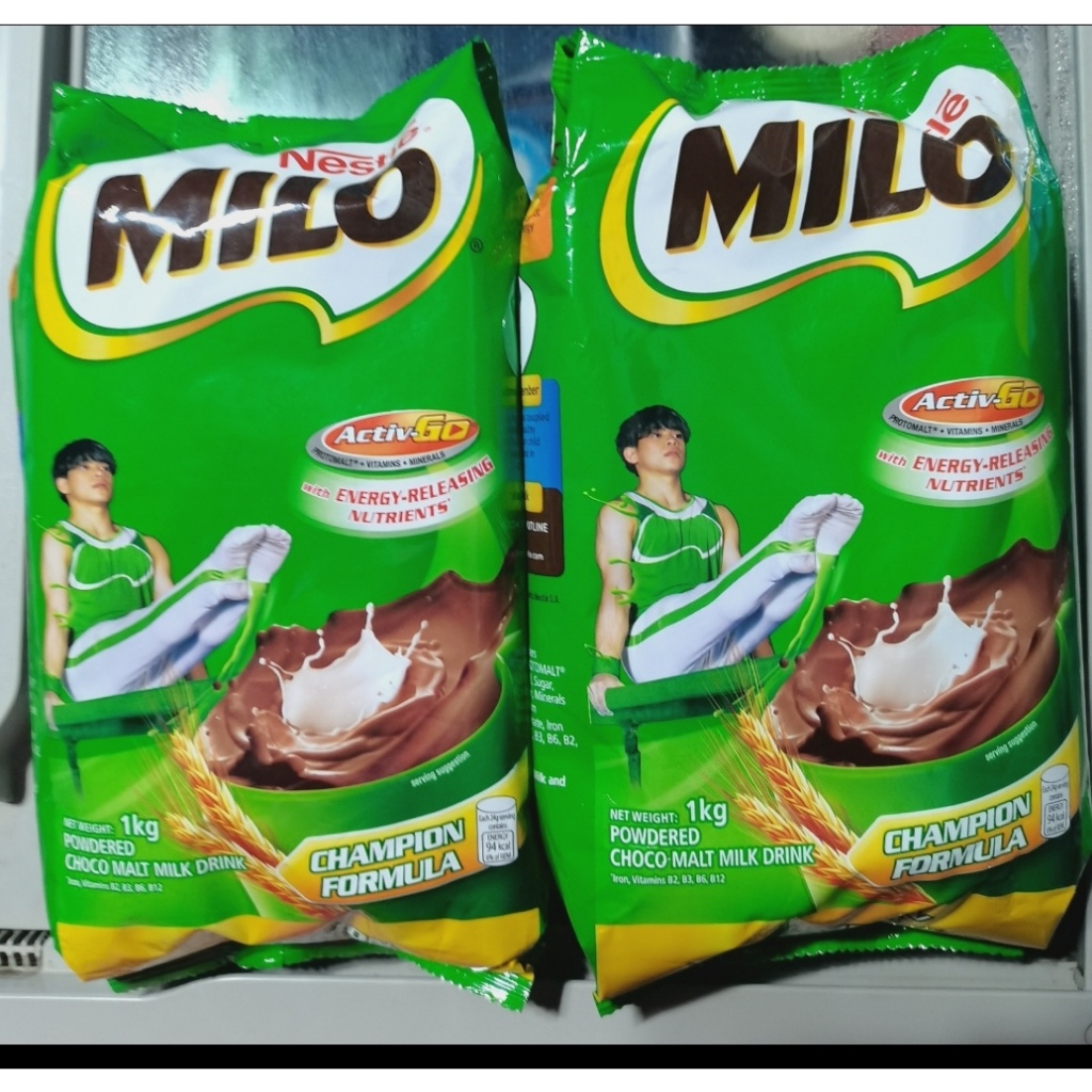 MILO CHOCO MALT POWDERED MILK DRINK 1KG | Shopee Philippines