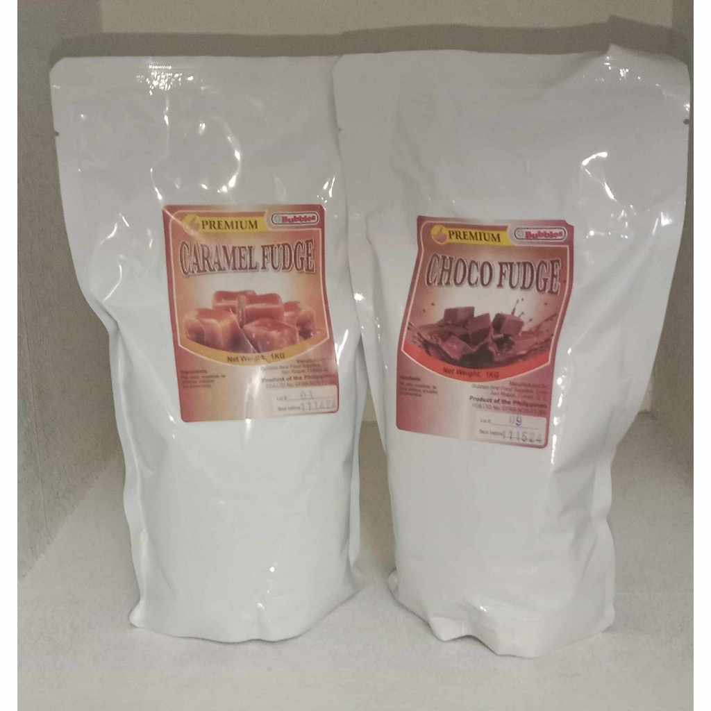 Chocolate Fudge Syrup 1kg for Ice Cream Sundae Topping (BUBBLES BEST ...