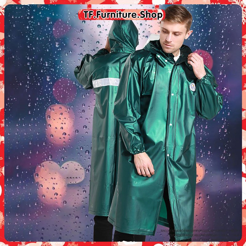 Poncho Rubberized Raincoat Motorcycle Raincoat Set Waterproof Adult ...