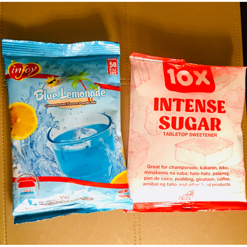 Injoy Blue Lemonade Powder 200g + Intense Sugar 200g | Shopee Philippines
