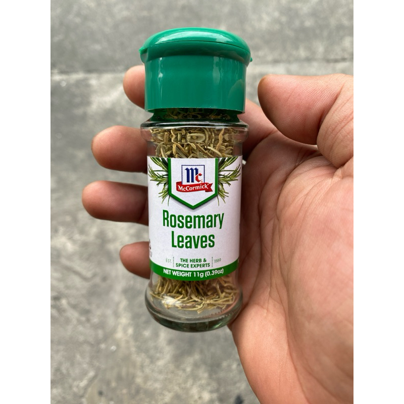 Mc Cormick Rosemary Leaves Whole 11g bottle | Shopee Philippines