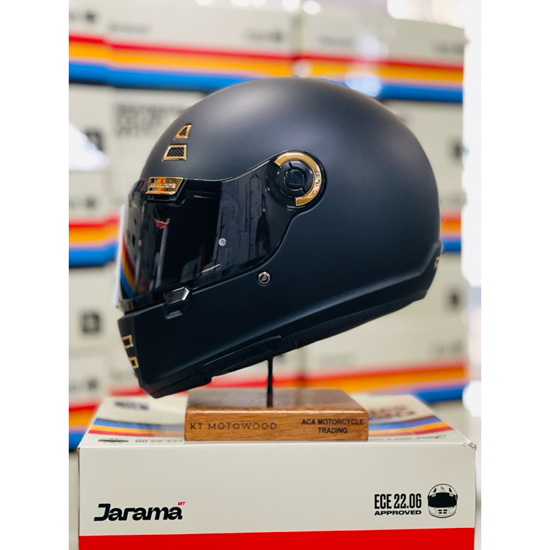 MT JARAMA P Fullface Single Visor Helmet with FREE CLEAR VISOR | Shopee ...