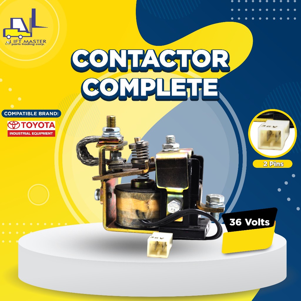 Forklift Parts Contactor Complete used for Toyota 7FB20, 2 Pins Lift ...