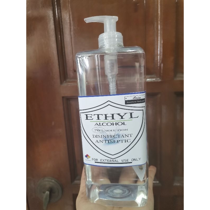 1LITER ETHYL ALCOHOL 70% SOLUTION | Shopee Philippines