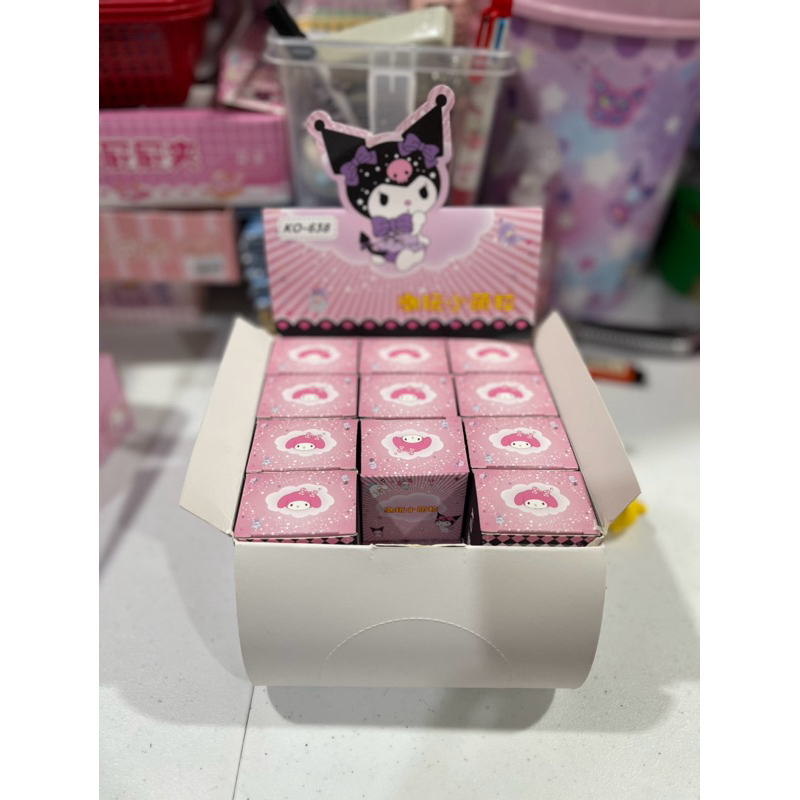 1 pc sanrio cartoon blind box three-dimensional small doll diy ...