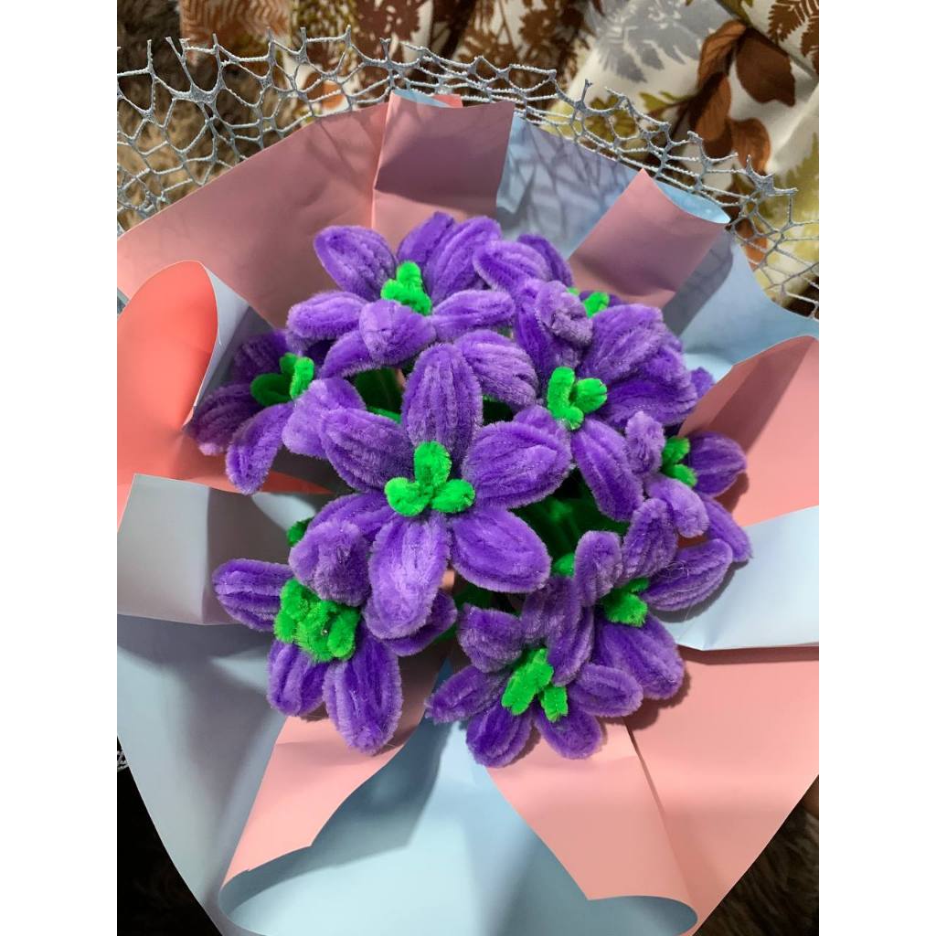 FUZZY WIRE FLOWER BOUQUET | Shopee Philippines FUZZY WIRE FLOWER BOUQUET | Shopee Philippines
