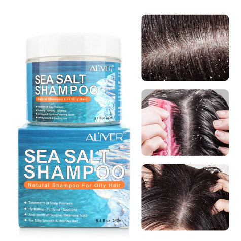 Sea Salt Shampoo Anti Dandruff Shampoo Hair Treatment For Scalp ...