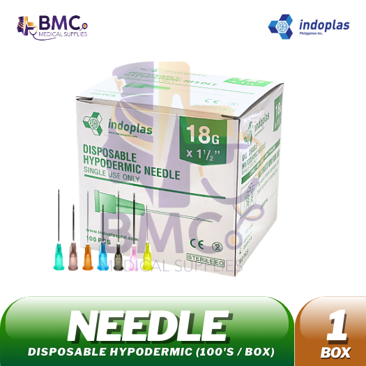 Indoplas Needle (Sterile) [G19, G18, G20, G21, G22, G24, G25, G26 ...