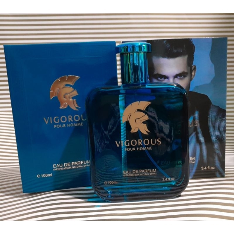 Vigorous Perfume for men 100ml | Shopee Philippines