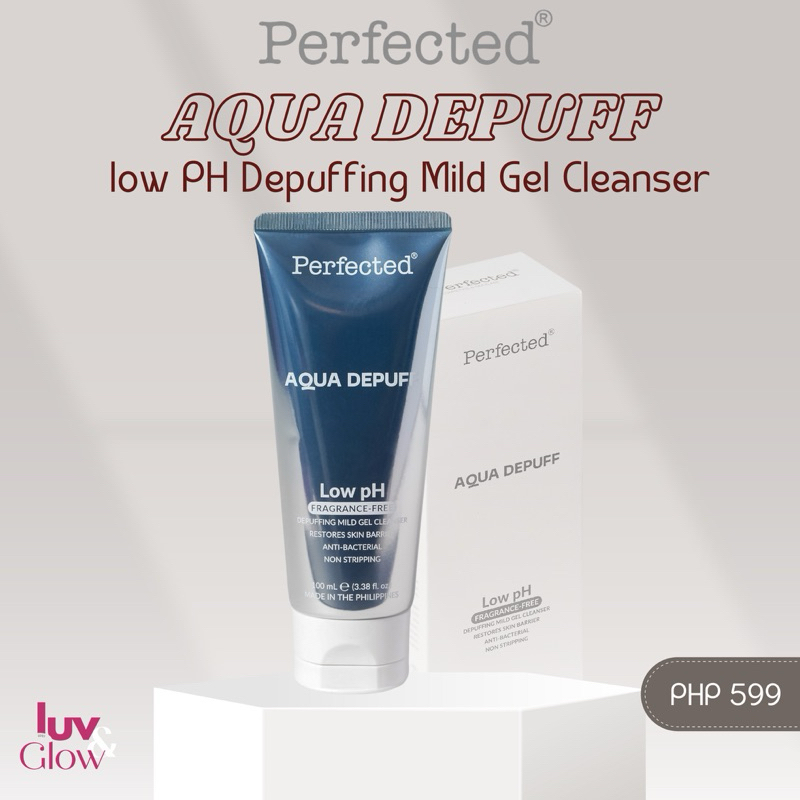 Perfected Aqua Depuff Low pH Mild Gel Cleanser | Shopee Philippines
