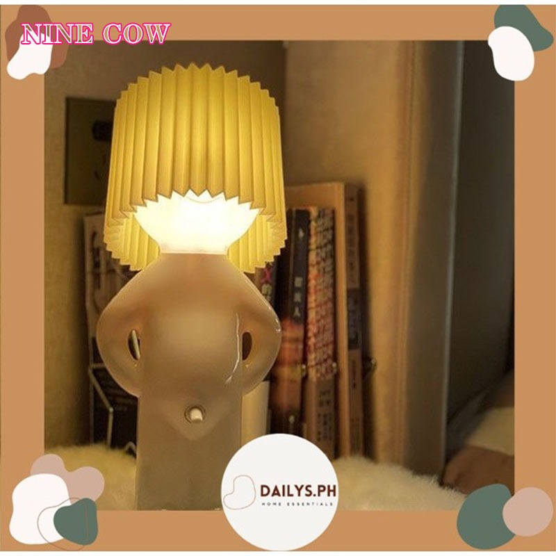 Funny Man LED Night Light Comic Lamp Statement Lamp for Living Room ...