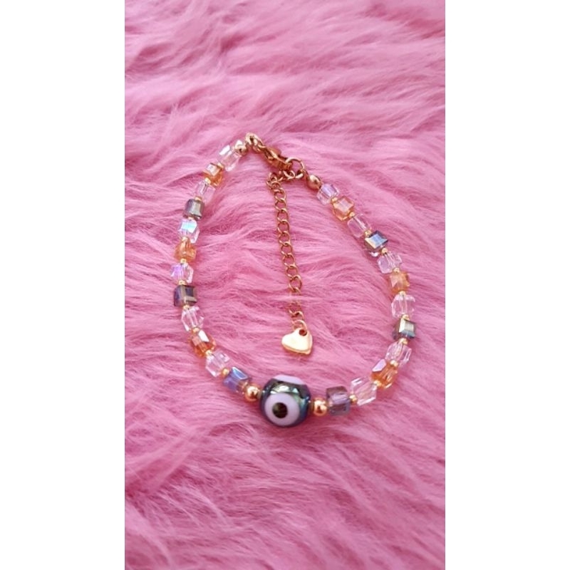 NON TARNISH ADJUSTABLE EVIL EYE (LIVE SELLING LINK ONLY) | Shopee ...