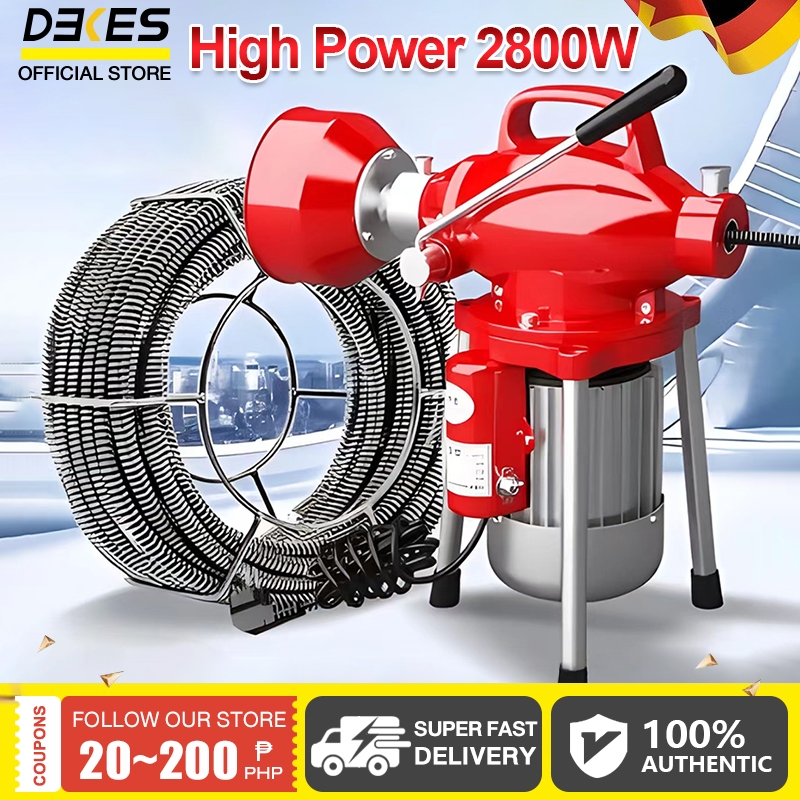2800w high-power special tool for dredging sewage, kitchen toilet ...