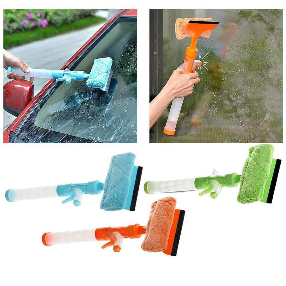 Glass Wiper Car Window Cleaner 3 in 1 Spray Type Cleaning Easy Glass ...